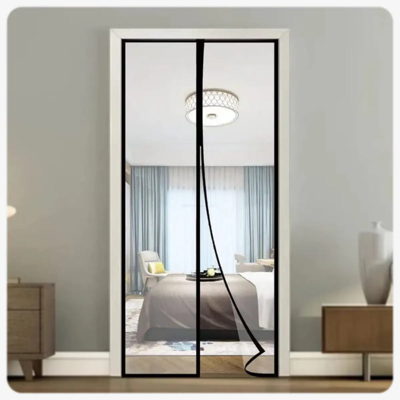 Customizable Transparent Insulated Thermal Magnetic Door Curtain for