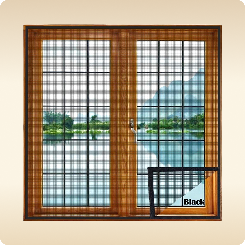 Fiberglass Stitched Window Mosquito Net Curtain, Pre-Stitched Net ...